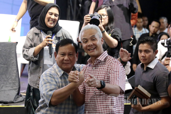 Prabowo dan Ganjar Hadiri Puncak BelajaRaya 2023, Foto 8 #1972894 - TribunNews.com