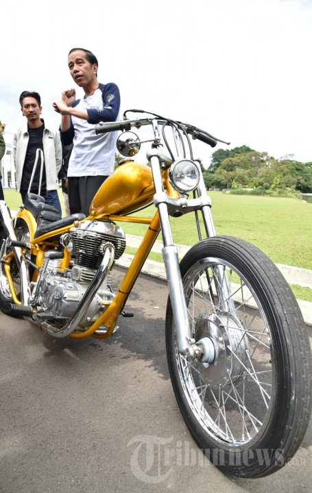 Presiden Jokowi Beli Motor Chopper Kreasi Anak Bangsa, Foto 1 #1734900 ...