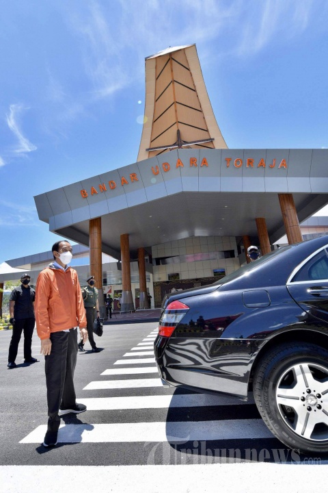 Presiden Jokowi Resmikan Bandara Toraja, Foto 6 #1877964 - TribunNews.com
