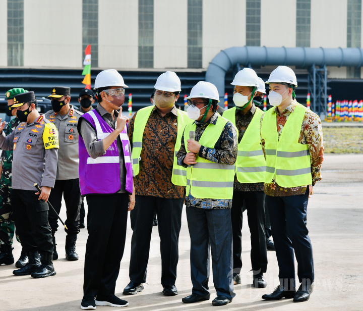 Presiden Jokowi Resmikan Smelter Nikel di Konawe, Foto 4 #1907494 - TribunNews.com