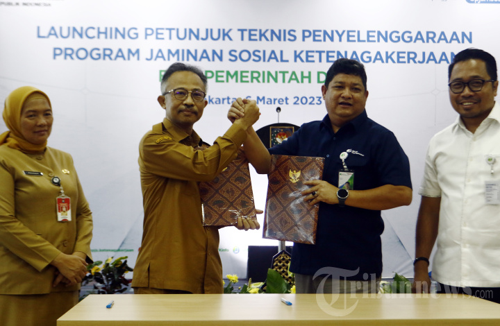 Program Jaminan Sosial Ketenagakerjaan 2023, Foto 4 #1959426 - TribunNews.com