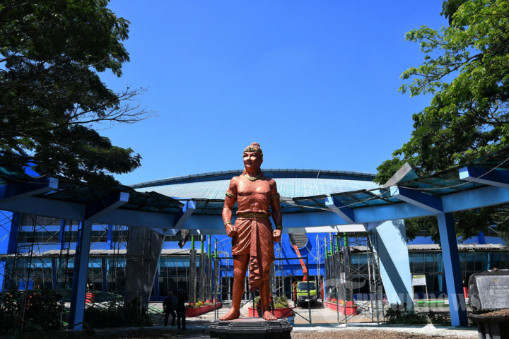 Progres Renovasi GOR Ken Arok Malang, Foto 4 #1974459 - TribunNews.com