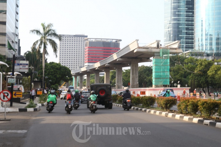 Proyek LRT Kuningan Jakarta, Foto 2 #1746889 - TribunNews.com