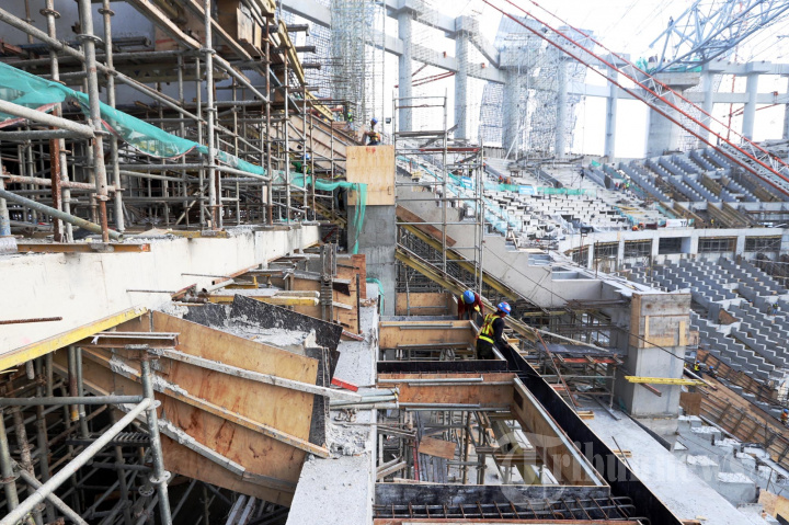 Proyek Pembangunan JIS Capai 71 Persen, Foto 11 #1894504 - TribunNews.com