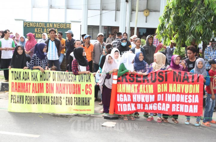 Rahmat Alim Pembunuh Eno Fariha di Vonis 10 TH Penjara, Foto 4 #1657308 ...