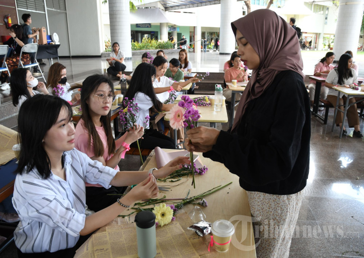 Rangkai Bunga Valentine Korean Style, Foto 5 #1990471 - TribunNews.com