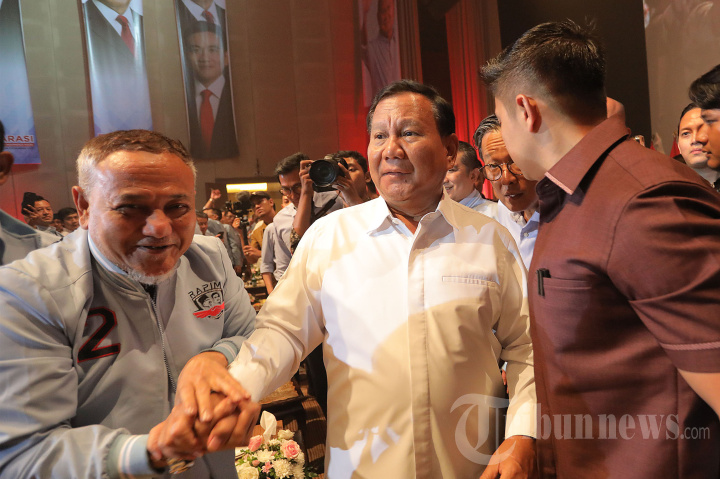 Relawan Pedagang Indonesia Maju Deklarasi Dukung Prabowo, Foto 1 #1985680 - TribunNews.com