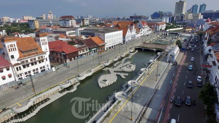 Revitalisasi Kali Besar Kota Tua Jakarta, Foto 1 #1738090 - TribunNews.com