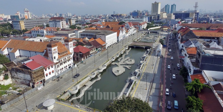 Revitalisasi Kali Besar Kota Tua Jakarta, Foto 2 #1738091 - TribunNews.com