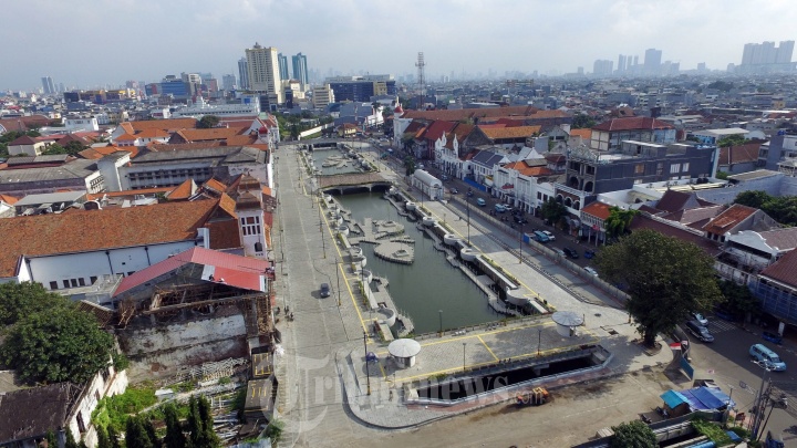 Revitalisasi Kali Besar Kota Tua Jakarta, Foto 4 #1738093 - TribunNews.com