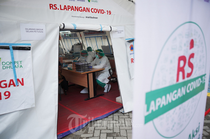 RSUD Matraman Buka RS Lapangan Covid-19 , Foto 1 #1889997 - TribunNews.com