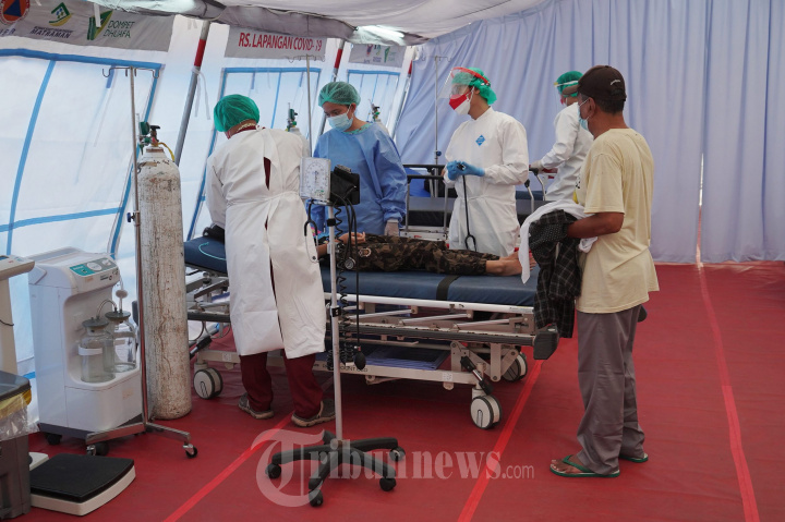 RSUD Matraman Buka RS Lapangan Covid-19 , Foto 9 #1890005 - TribunNews.com