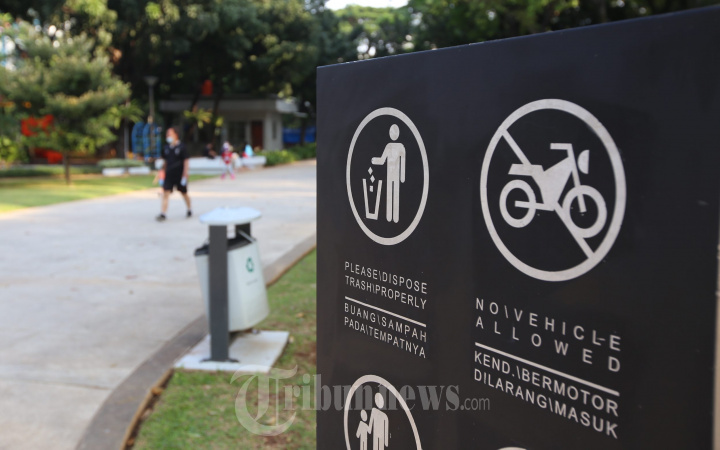 RTH Taman Lapangan Banteng Kembali Dibuka, Foto 1 #1898288 - TribunNews.com