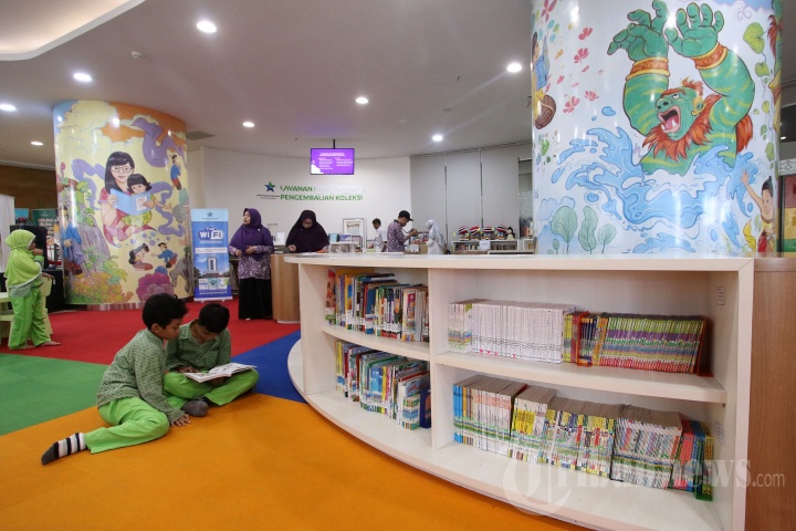 Ruang Baca Ramah Anak di Perpusnas, Foto 5 #1834285 - TribunNews.com