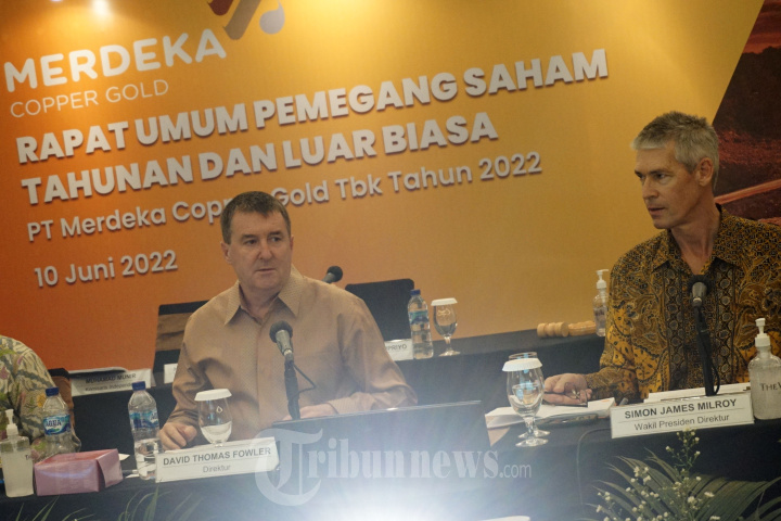 RUPS Merdeka Copper Gold, Foto 3 #1926955 - TribunNews.com