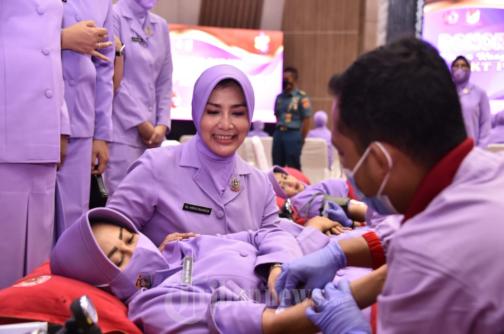 Sambut HUT ke-56 IKKT PWA Gelar Donor Darah di Mabes TNI, Foto 2 #1929828 - TribunNews.com