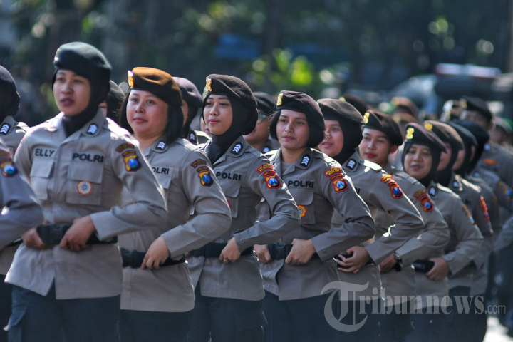 Simulasi Pengamanan Pilkada 2024 Kota Malang, Foto 5 #1998624 - TribunNews.com