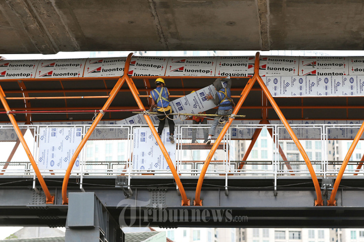 Skywalk Penghubung Halte TJ dengan Stasiun Kebayoran, Foto 4 #1946120 ...
