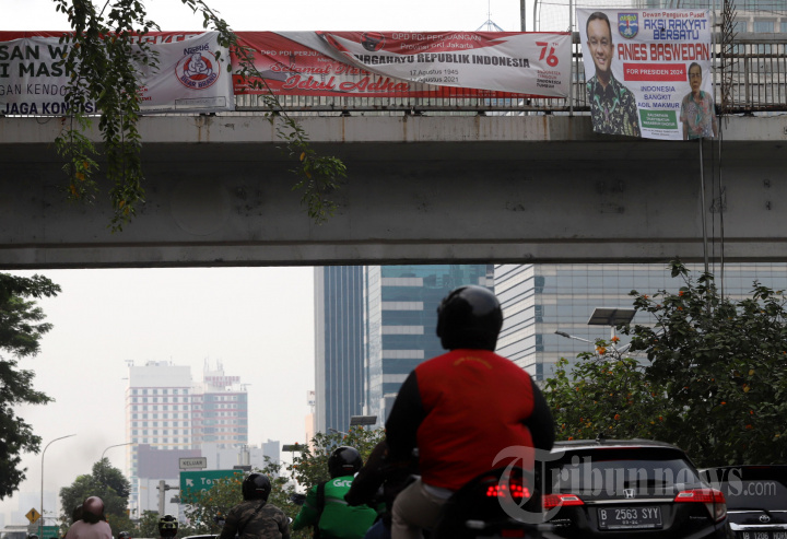 Spanduk Dukungan Anies Baswedan for Presiden 2024, Foto 2 #1892188 - TribunNews.com
