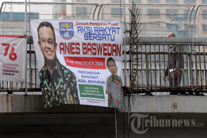 Spanduk Dukungan Anies Baswedan for Presiden 2024, Foto 5 #1892194 - TribunNews.com