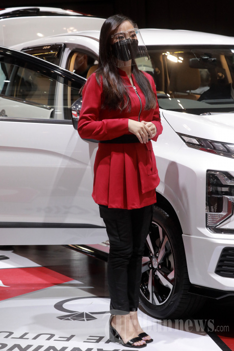 SPG Cantik di GIIAS 2021, Foto 2 #1900912 - TribunNews.com