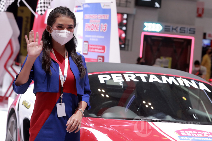 SPG Cantik di GIIAS 2021, Foto 6 #1900916 - TribunNews.com