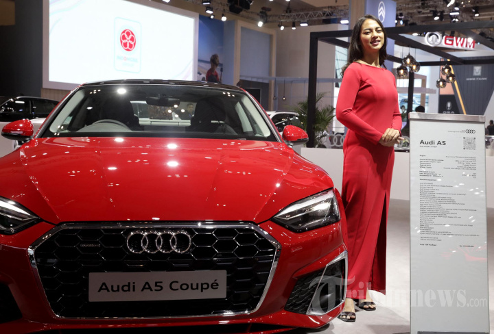 SPG Cantik di Pameran Otomotif GIIAS 2023, Foto 5 #1974132 - TribunNews.com