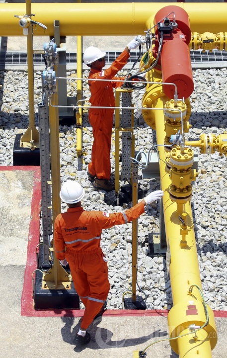 Stasiun Metering Pemping Menghitung Gas Bumi Sebelum Diekspor, Foto 6 ...
