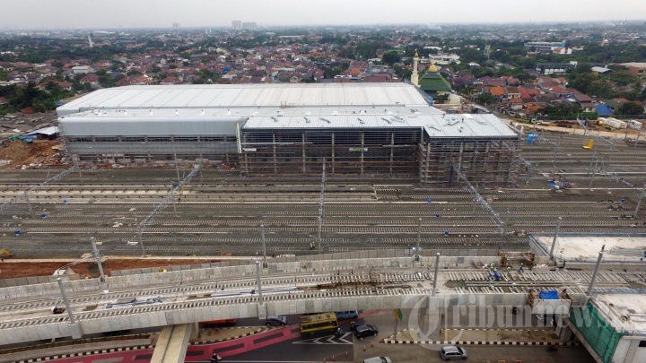 Stasiun MRT Lebak Bulus dan Depo MRT, Foto 4 #1744428 - TribunNews.com