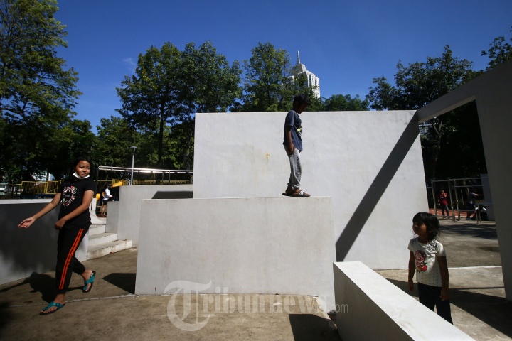 Taman Puring Kembali Dibuka, Foto 1 #1878200 - TribunNews.com