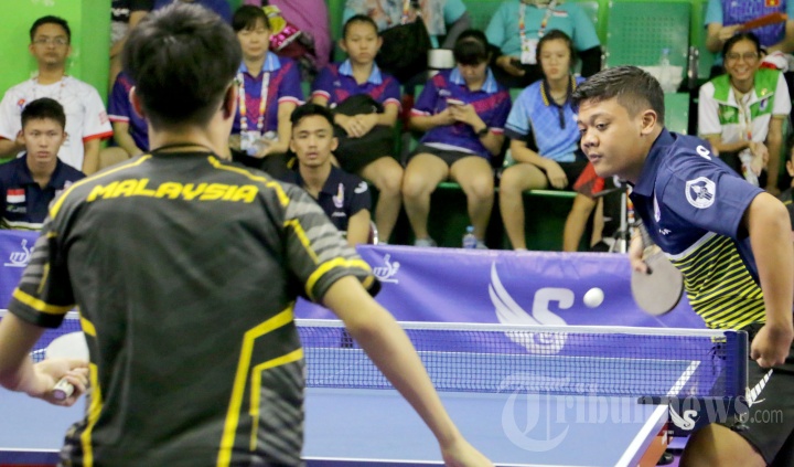 Tenis Meja Indonesia Hadapi Malaysia Asean Schools Games, Foto 3 ...