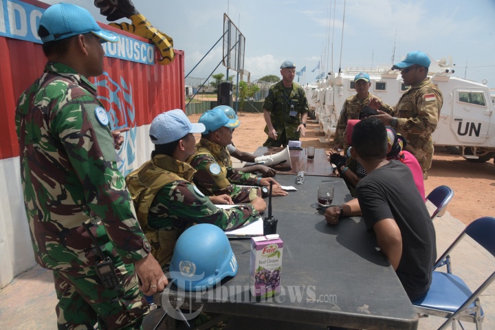 Tim OEI Goma Inspeksi Satgas TNI RDB Monusco, Foto 2 #1833514 ...