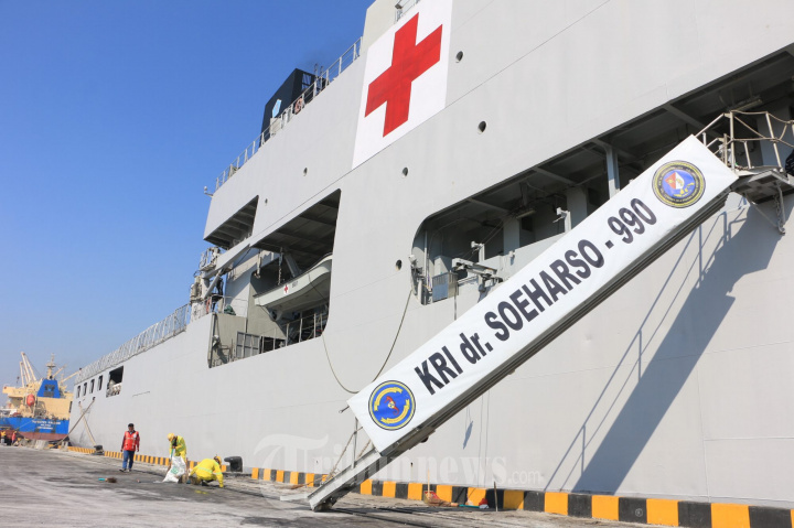 TNI AL Gunakan KRI dr Soeharso - 990 Bantu Persediaan Oksigen Di RS Semarang, Foto 3 #1889138 ...