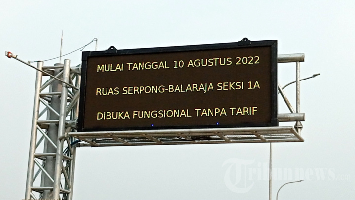 Tol Serbaraja Seksi 1A Serpong-Balaraja Mulai Dibuka Gratis, Foto 3 ...