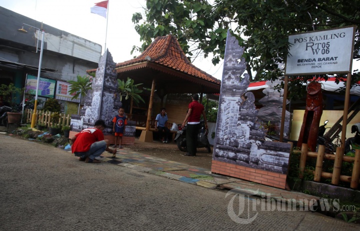 TPS Pilkada 2020 Bernuansa Bali, Foto 2 #1868082 - TribunNews.com