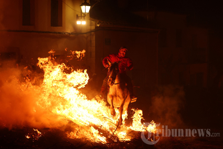 Tradisi Menyucikan Kuda dengan Bara Api di Spanyol, Foto 5 #1954189 ...