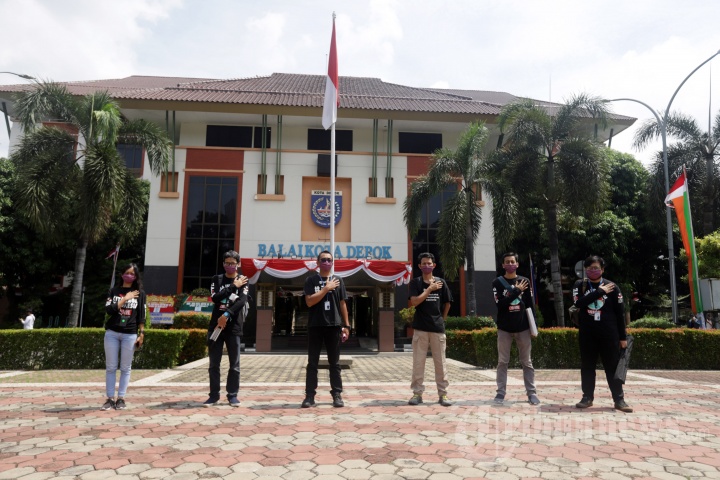 Tribunnews Bersama Cardinal Donasikan Masker Kain untuk Wilayah Depok ...