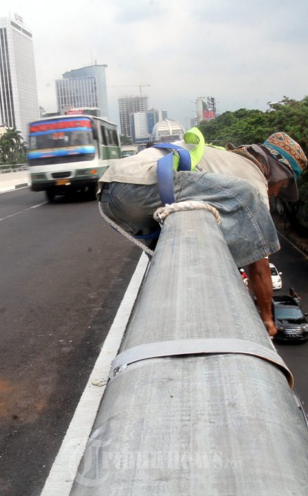 Uji Coba Flyover Kuningan, Foto 4 #1631778 - TribunNews.com