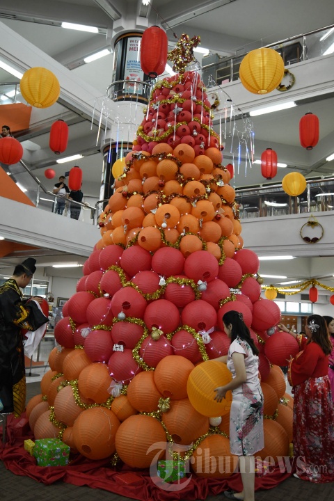 UK Petra Hadirkan Pohon Natal dari 358 Lampion, Foto 4 #1826640 ...