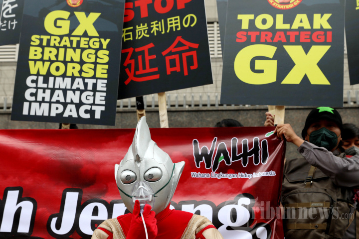Unjuk Rasa Walhi di Kedubes Jepang, Foto 3 #1943525 - TribunNews.com