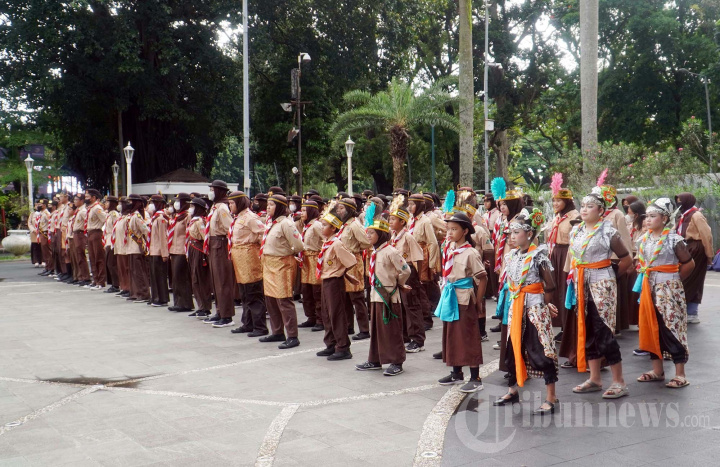 Pelepasan Peserta LT3 Anggota Pramuka Kwartir Ranting (Kwarran) Bogor ...