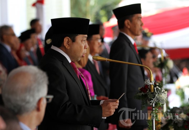 Upacara Peringatan Detik-Detik Proklamasi, Foto 17 #1609212 - TribunNews.com