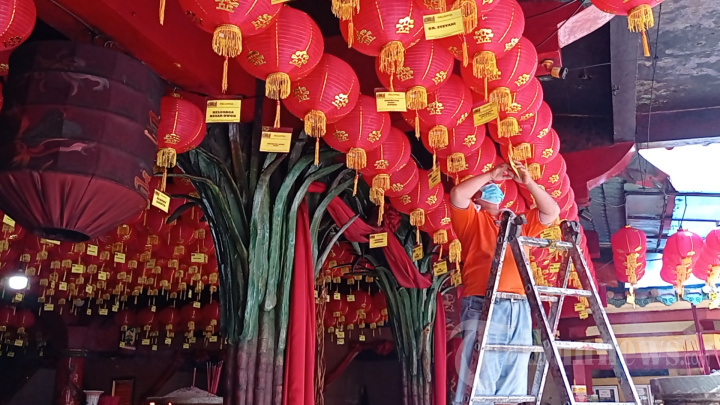 Vihara Nimmala Boen San Bio Bersolek Sambut Tahun Baru Imlek, Foto 6 ...