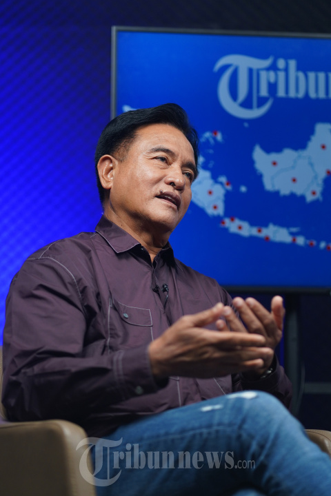 Wawancara Khusus Yusril Ihza Mahendra dengan Tribun Network, Foto 5 ...