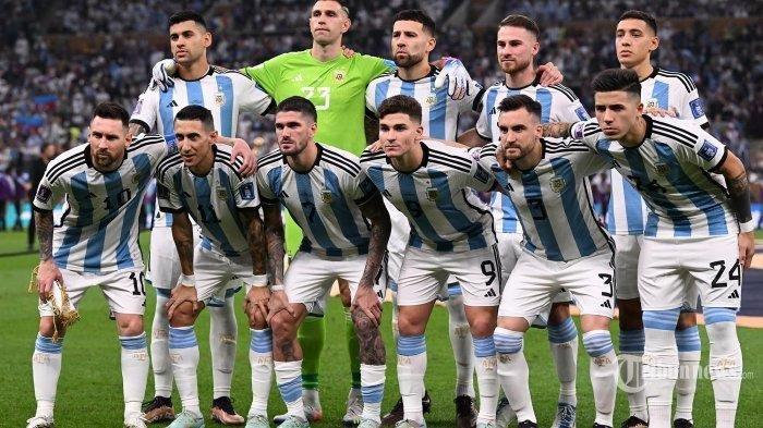 Berikut Daftar 24 Pemain Timnas Argentina yang Diboyong ke Indonesia: Messi dan Di Maria Resmi ...
