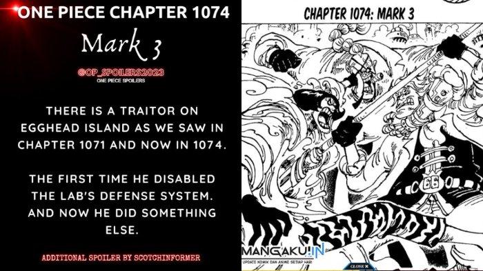 Sinopsis One Piece Chapter 1074: Ada Sosok Pengkhianat di Pulau EggHead ...