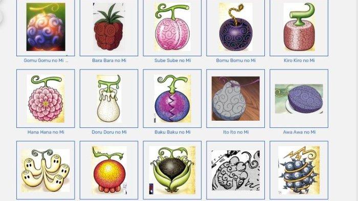 Buah Iblis - Devil Fruit (One Piece) - TribunnewsWiki.com