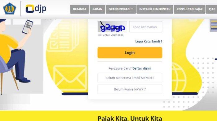 Cara Lapor SPT Tahunan Secara Online - TribunnewsWiki.com