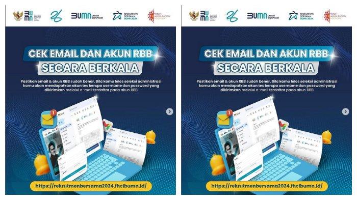Cara Mudah Cek Hasil Seleksi Administrasi Rekrutmen Bersama BUMN 2024 ... Cara Mudah Cek Hasil Seleksi Administrasi Rekrutmen Bersama BUMN 2024 ...