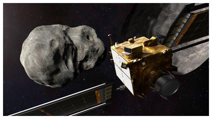 Misi Berhasil, Pesawat Luar Angkasa NASA Ditabrakkan ke Asteroid - TribunnewsWiki.com